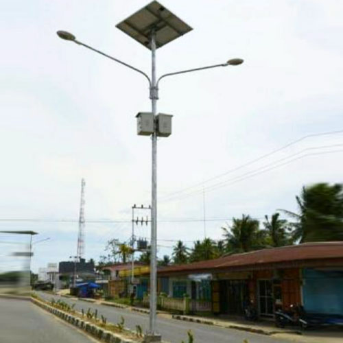 TIANG PANEL SURYA 10 METER - TOKO TOWER